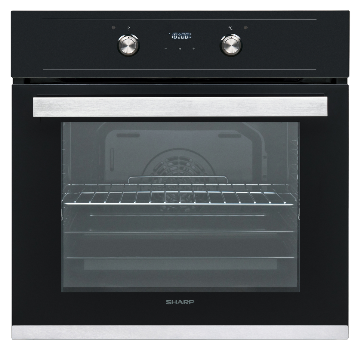 Sharp K-60D19BM1-EU Built-In 69lt. Standard Multifunction Oven, Black