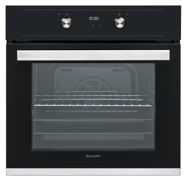 Sharp K-60D19BM1-EU Built-In 69lt. Standard Multifunction Oven, Black