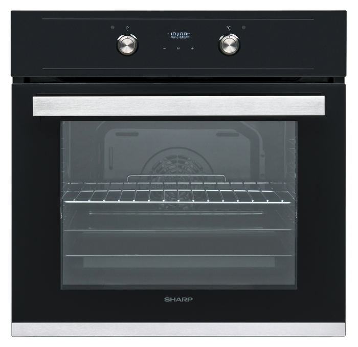 Sharp K-60D19BM1-EU Built-In 69lt. Standard Multifunction Oven, Black
