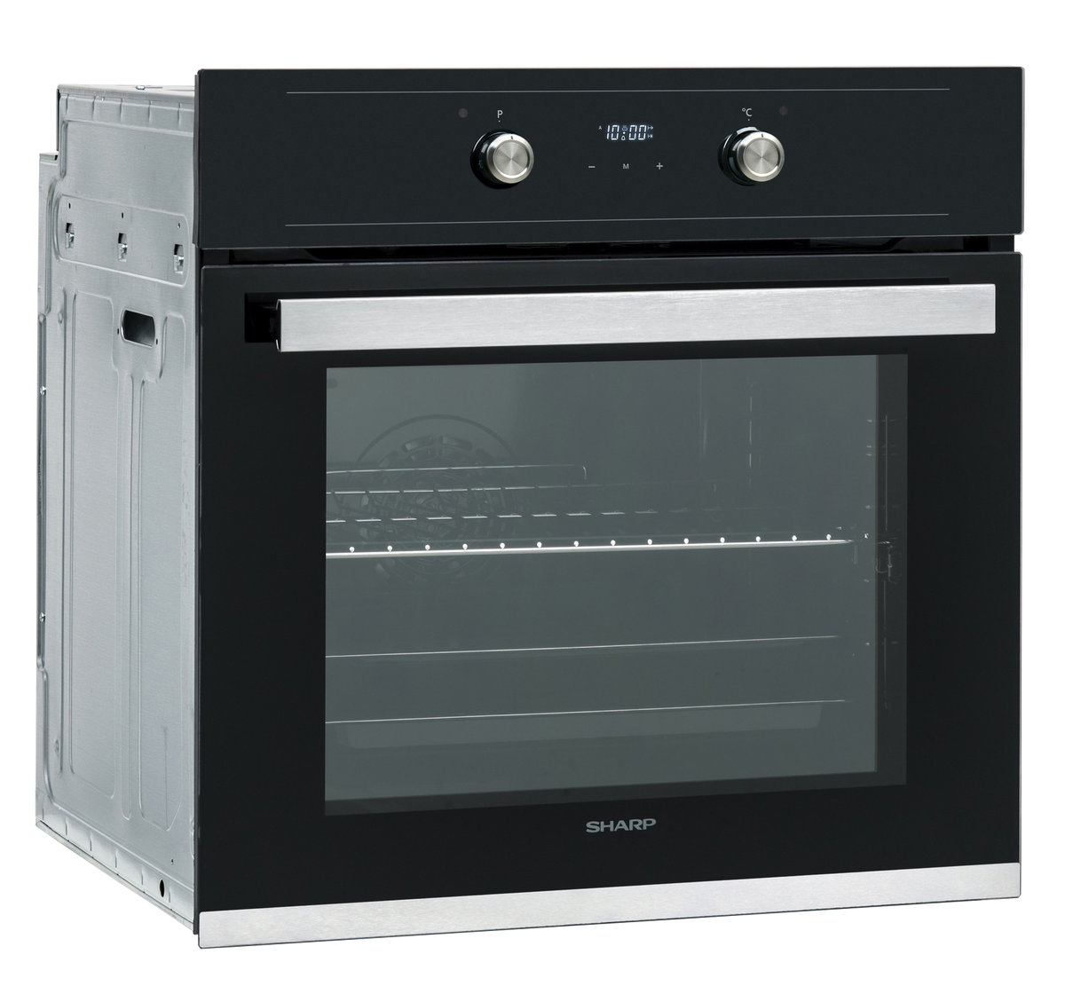 Sharp K-60D19BM1-EU Built-In 69lt. Standard Multifunction Oven, Black
