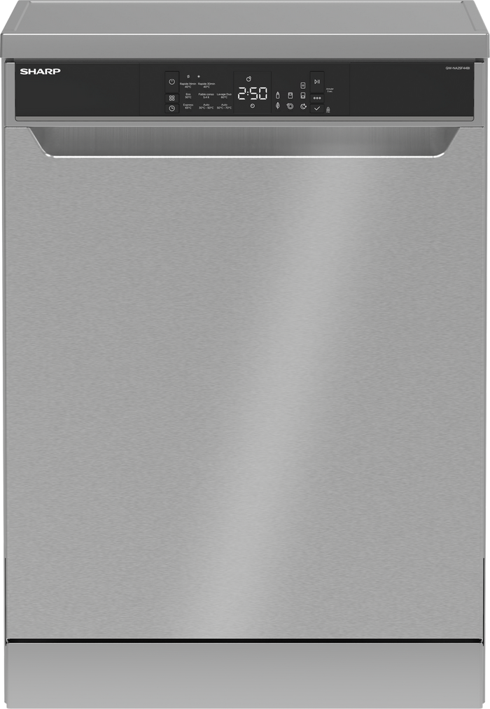 SHARP QW-NA25F44BI Freestanding 60cm Dishwasher 14PS 44 db B Class wit
