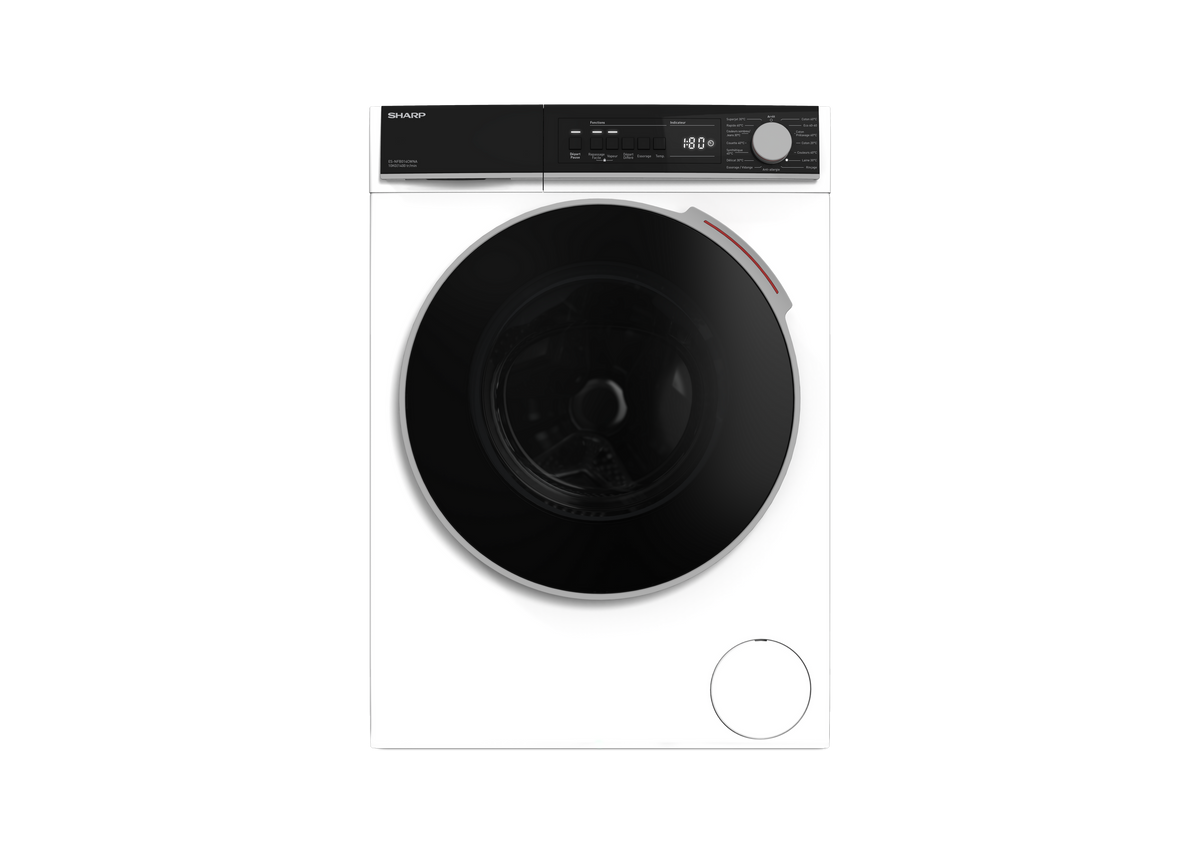 SHARP ES-NFB014CWNA-FR Freestanding Washing Machine 10 kg 1400 RPM A C