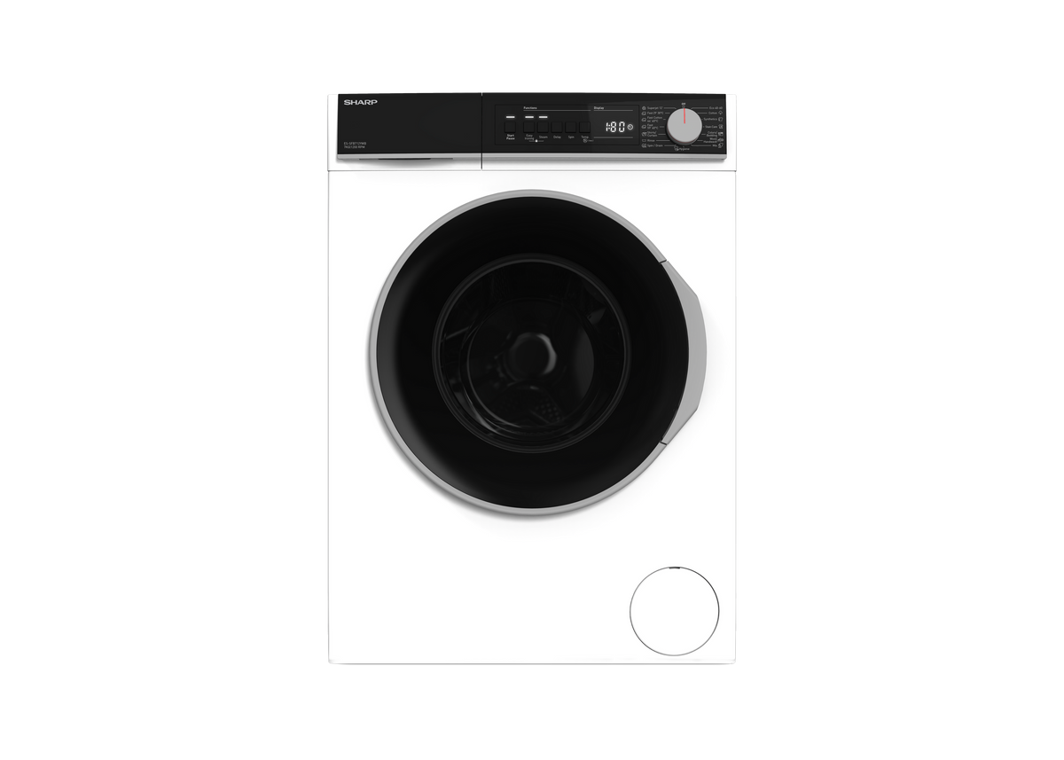 SHARP ES-SFB712YWB-EE Freestanding Washing Machine 7 kg 1200 RPM B Cla